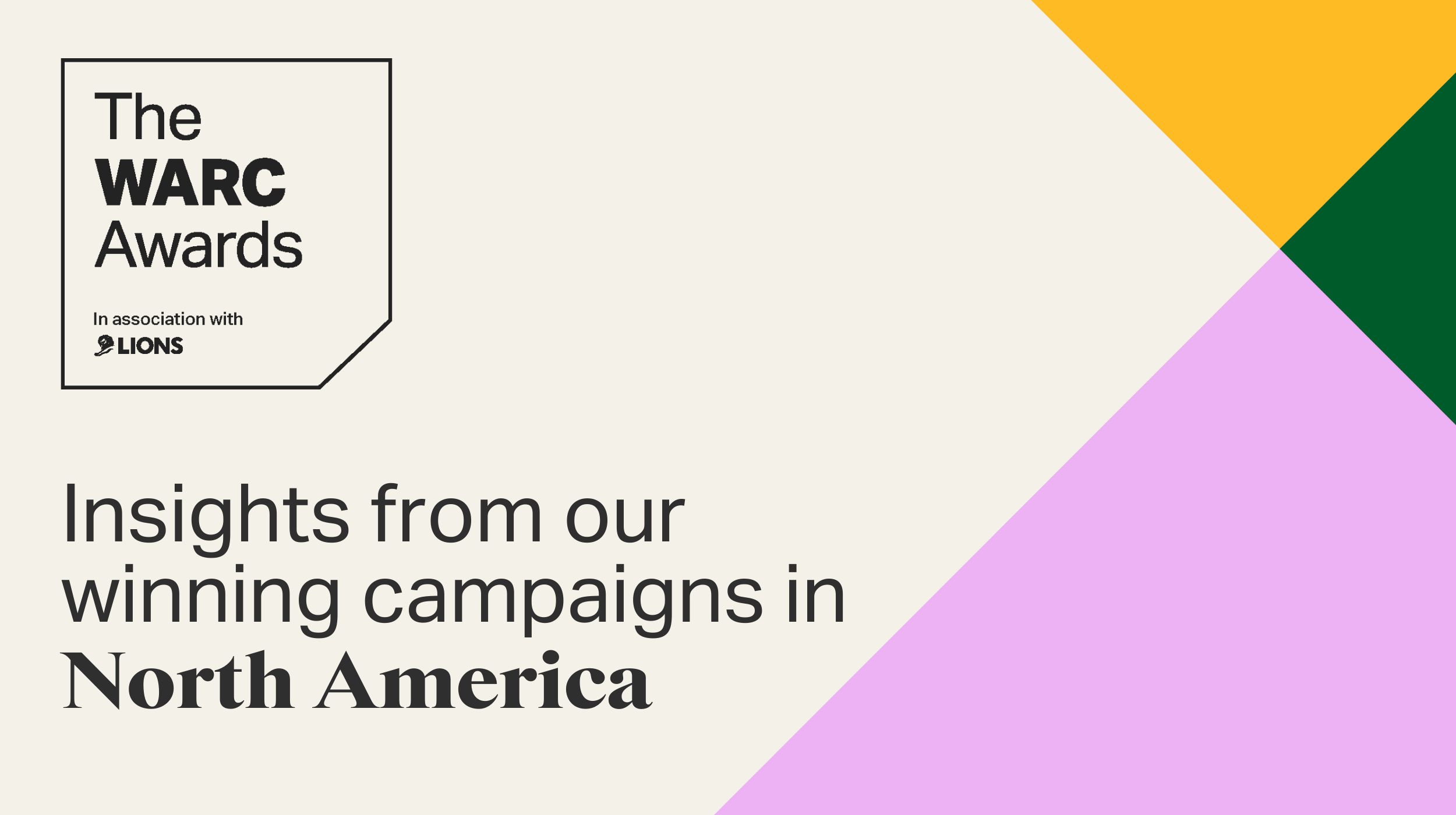 WARC Awards North America